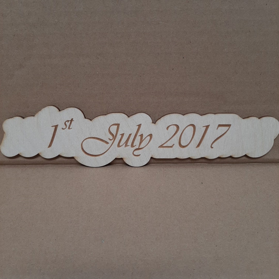 New Wedding Date Changed Wedding Date Replacement - Etsy