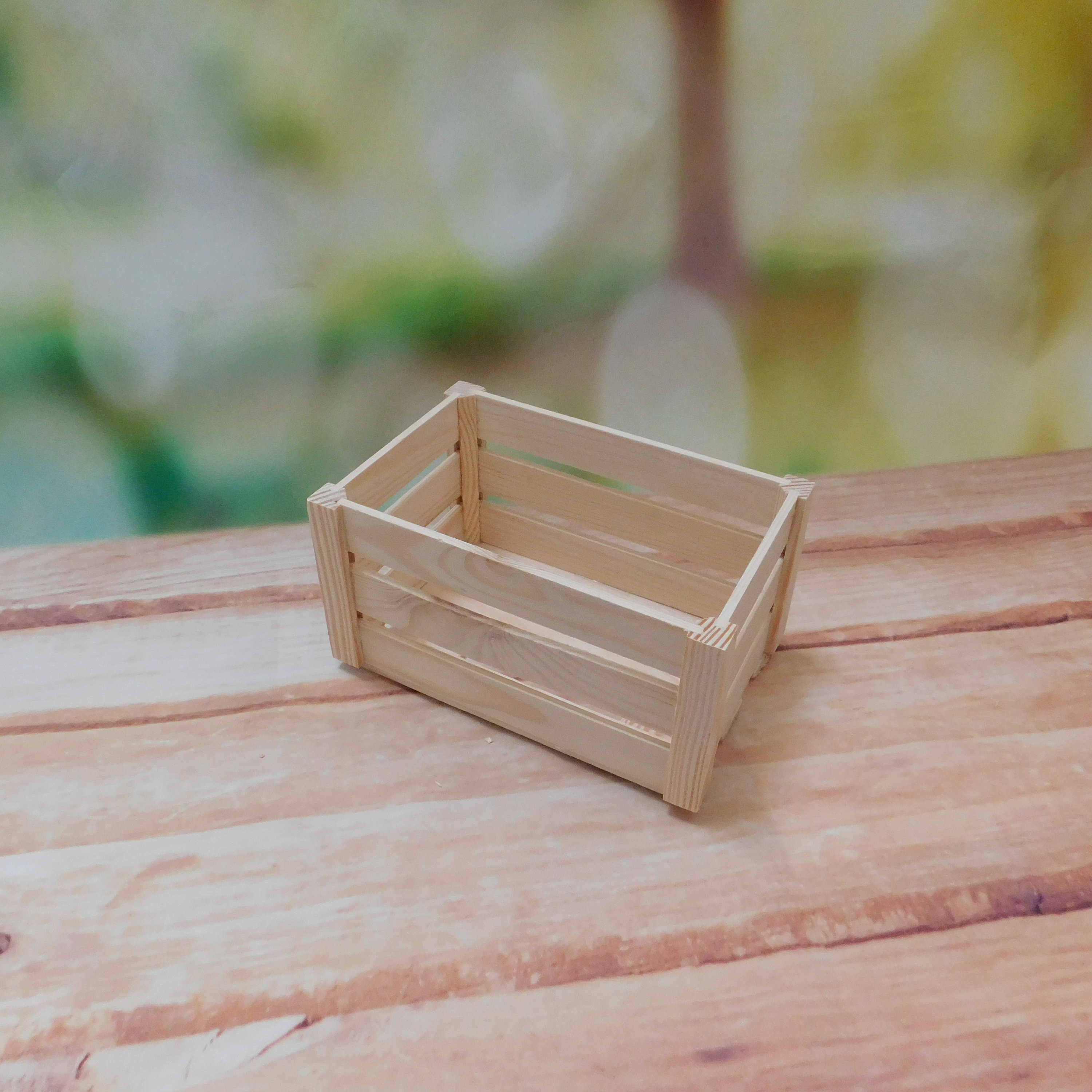 Wooden Open Lidless Crate Natural Untreated Plain Storage - Etsy UK