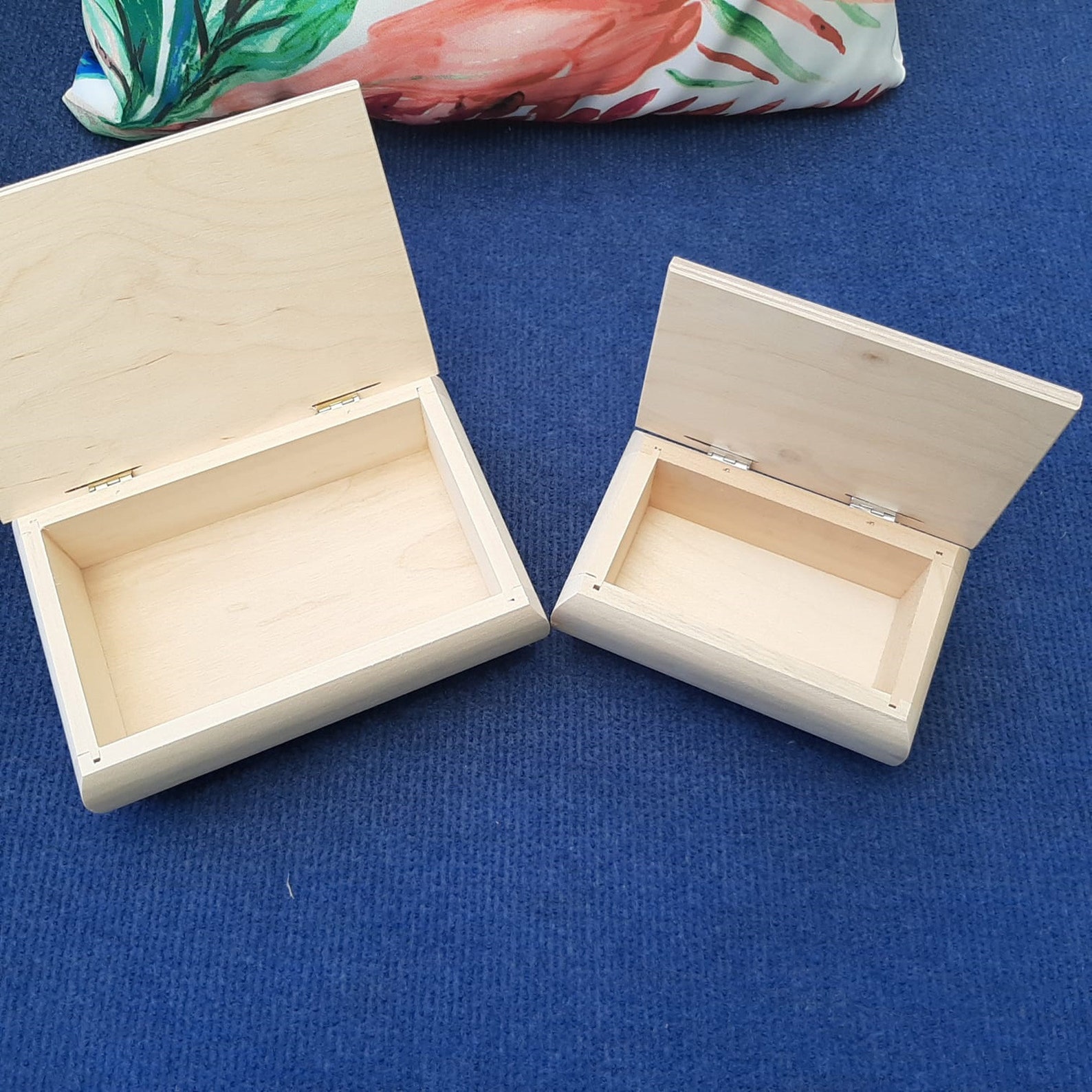Blank Wooden Keepsake Box With Lid jewellery Case Small - Etsy UK