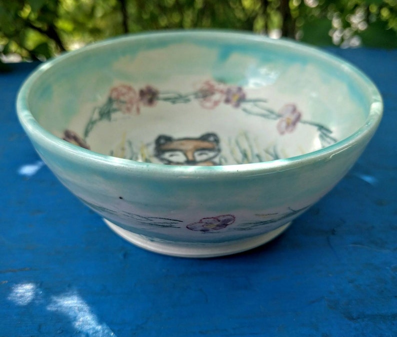 Handmade Ceramic Fox Ring Dish Whimsical Woodland Buddy - Etsy