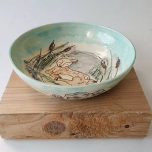 Cute Deer Ring Dish, Whimsical Woodland Buddy Jewelry Storage, Aqua ...