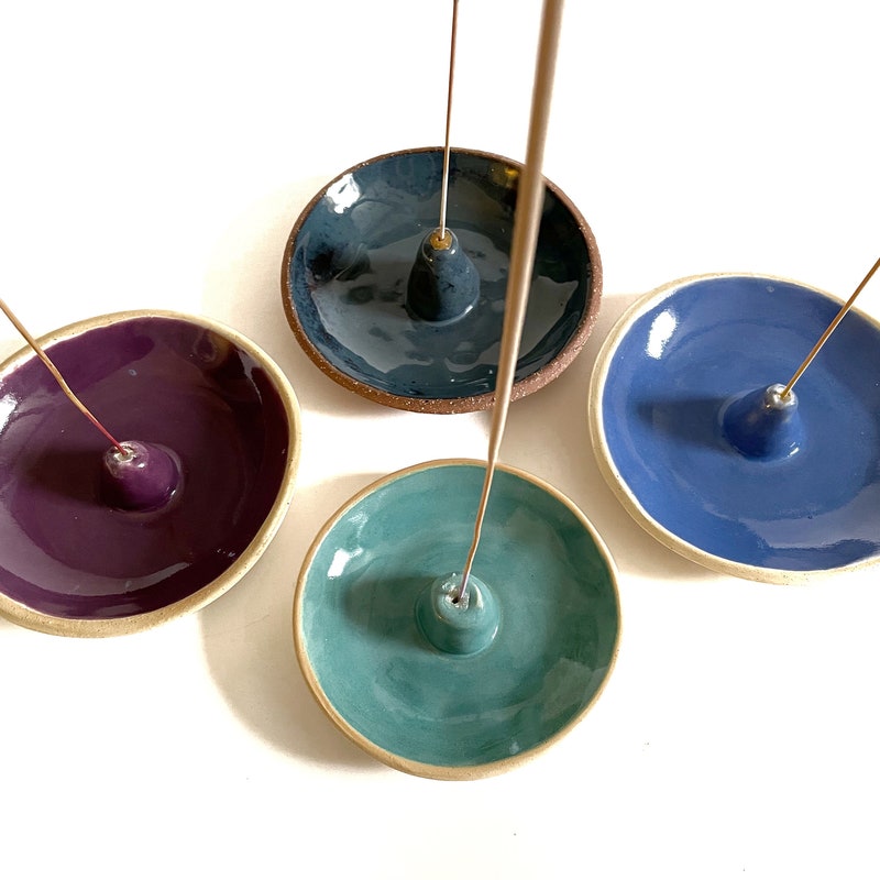 Ceramic Incense Holder - Etsy