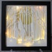 Light up Couple With Dog Shadow Box, Light up 3D Woods 8x8 Shadow Box ...