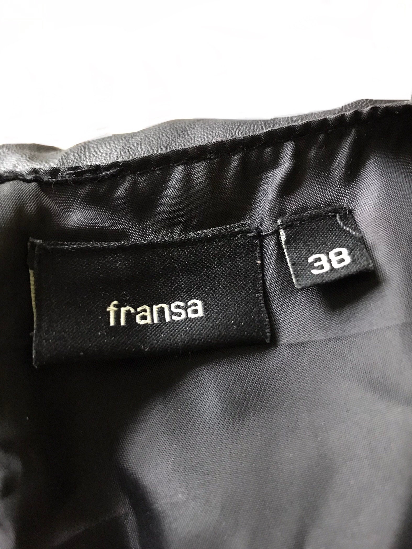 European Black Faux Leather Look Mod Sleeveless Dress/ Wet Look Bad ...