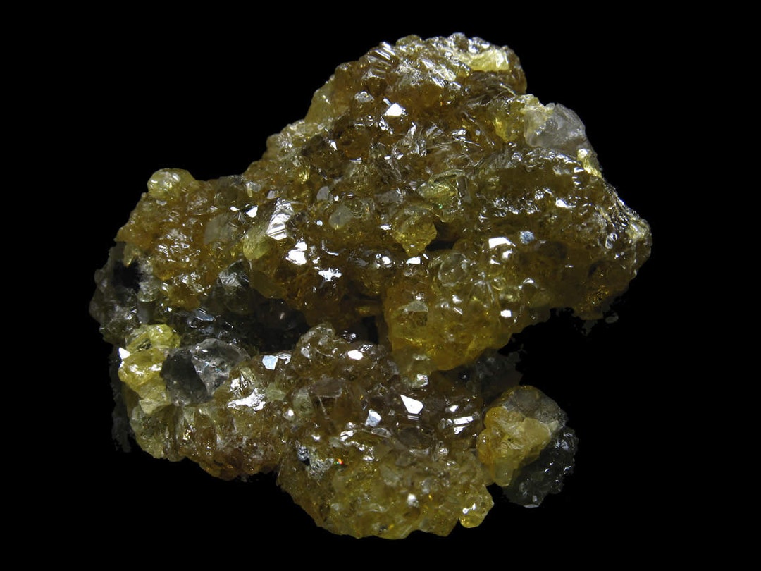 Stunning Yellow Sphalerite From the Huanggang Mine, Inner Mongolia, China - Etsy