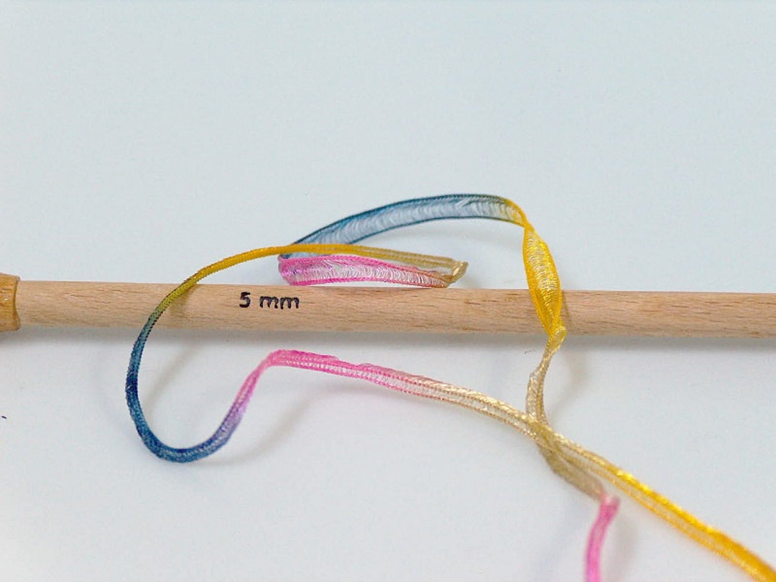 YARN Knitting Ribbon Yarn Bari ICE Ribbon Yarn 1 Skein 50 - Etsy