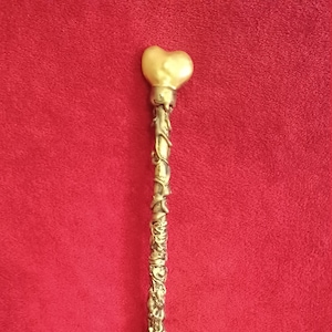 Golden Heart Wand - Etsy