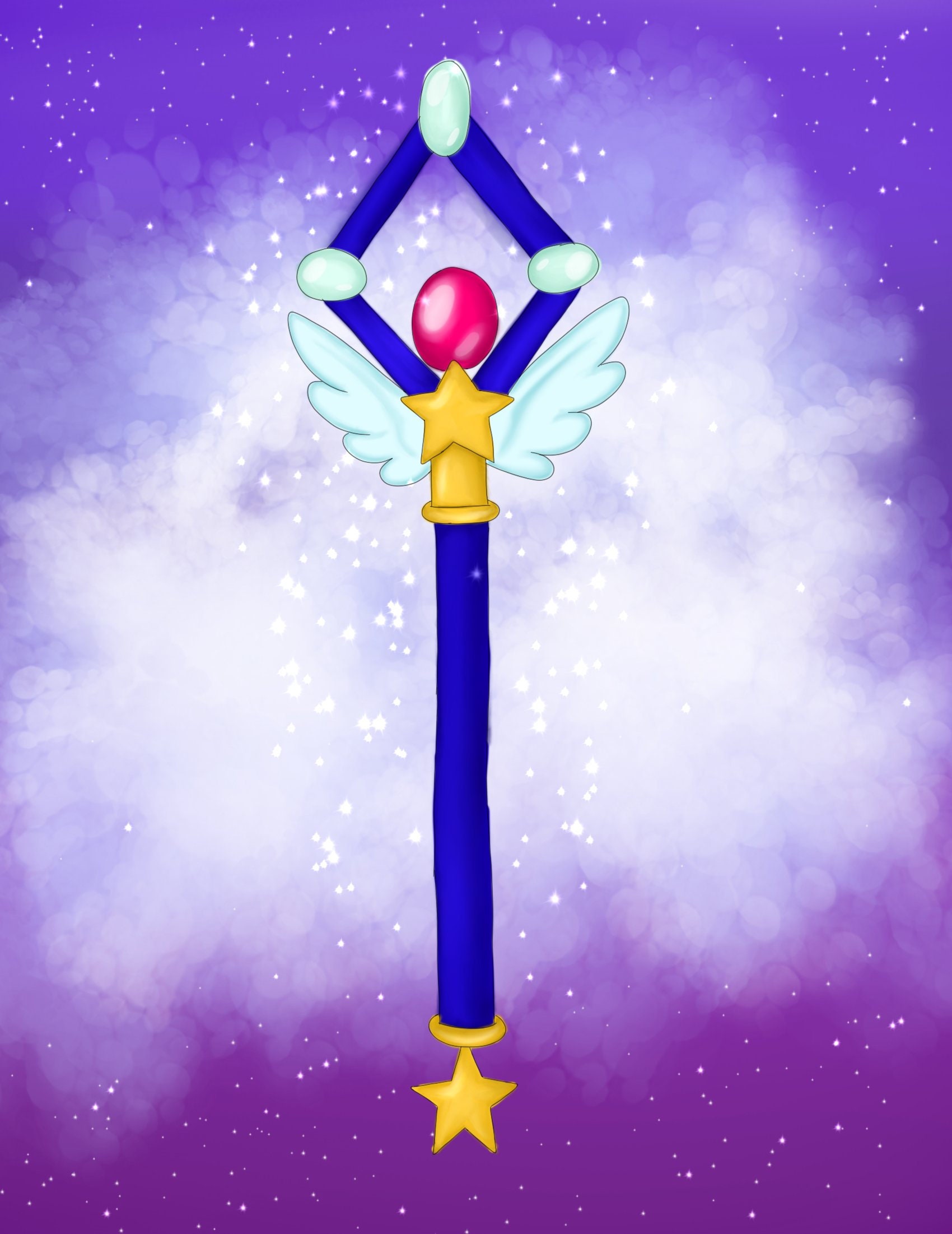 Magical Girl Wand Anime