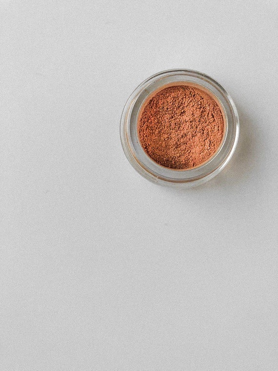 ROSE GOLD SHIMMER Mica Mineral Makeup Shimmer Body Glow - Etsy