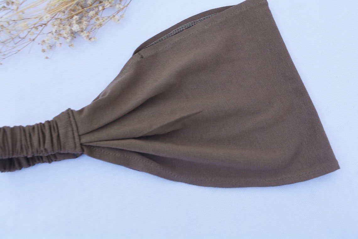 Jersey Turban, Brown Turbans, Running Turban, Yoga Turbands, Brown ...