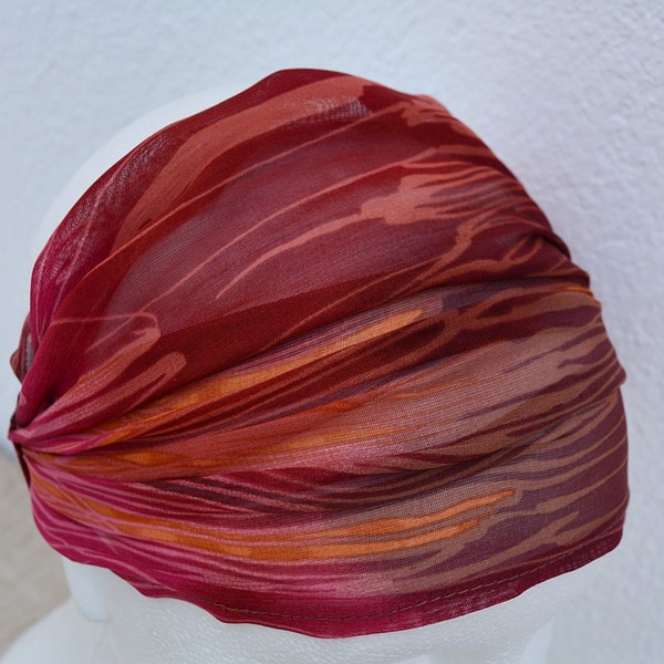 Red Head Scarf - Etsy