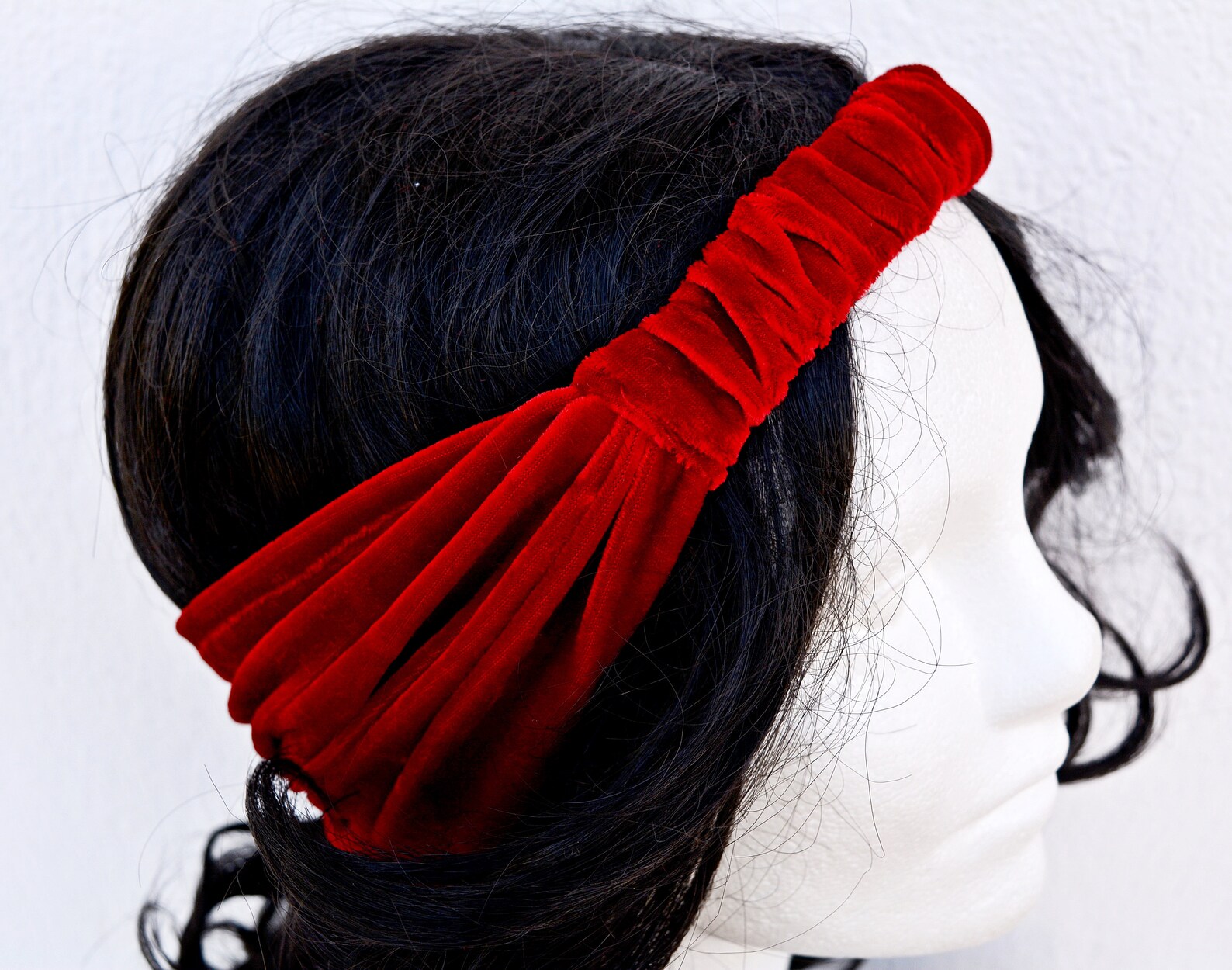 Brown Bandana Head Wrap for Women, Wide Headband, Boho, Hair Loss, Yoga ...