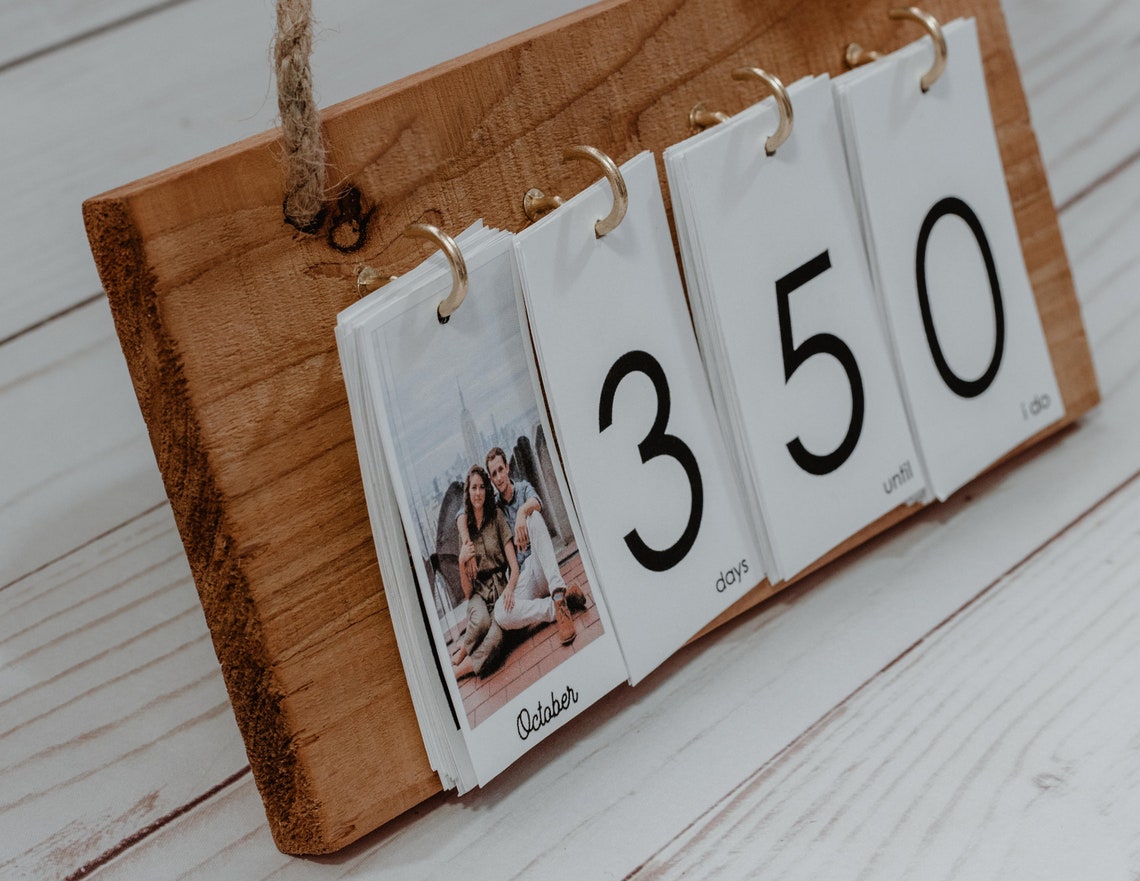 Custom Countdown Calendar | Etsy Custom Countdown Calendar | Etsy