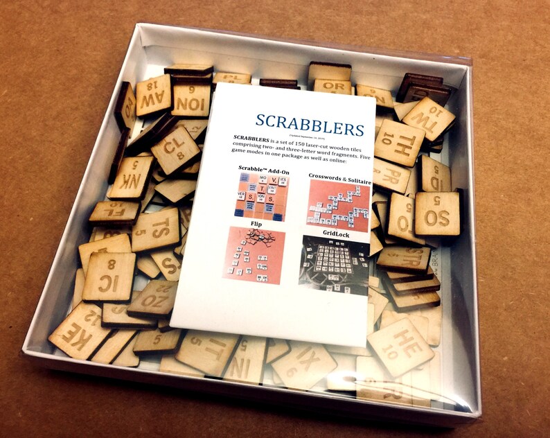 Scrabble® Boosters Scrabblers Digrams Scrabble® Add-on | Etsy