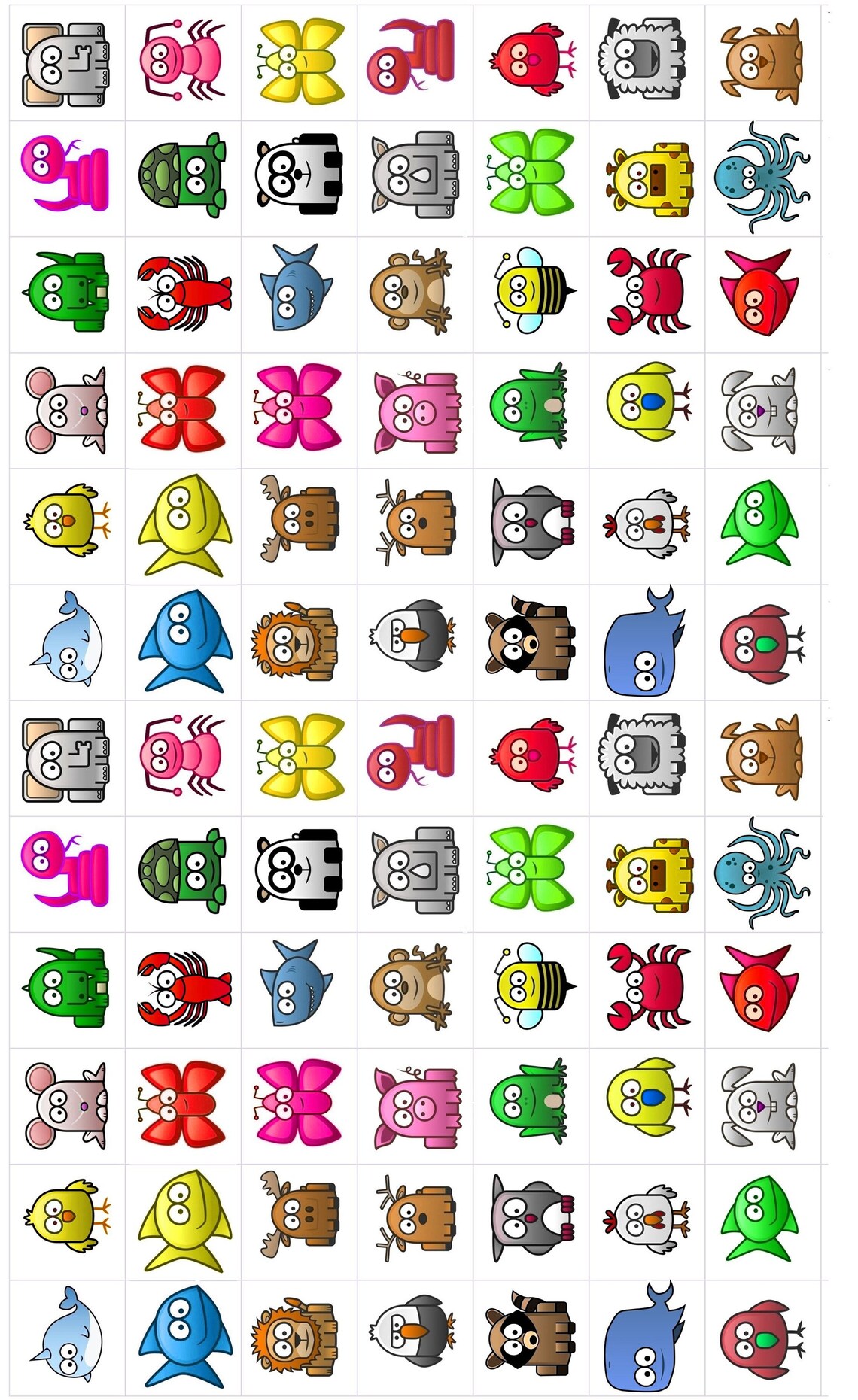 Zoo Tac Toe A Children's Animal Matching Game Escape | Etsy