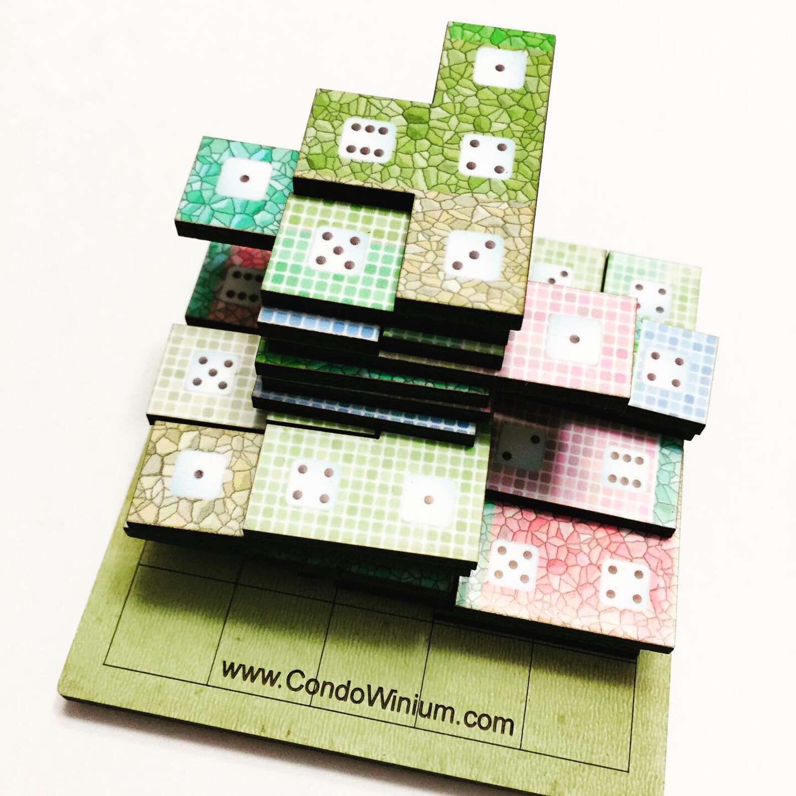 Condowinium Tetris-like Stacking Game With Polyominoes - Etsy Canada