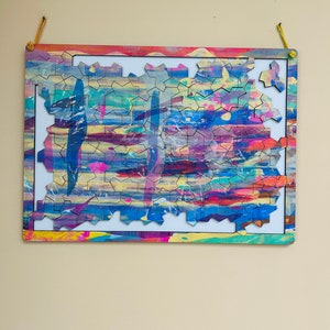 Magnetic Wall Artwork Puzzles From Aperiodic Polykite Einstein Hat ...