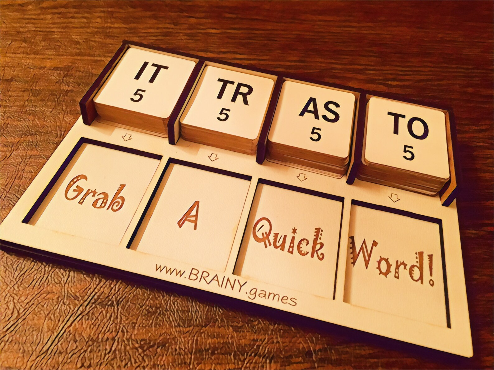 Grab A Quick Word Word Game Spelling Game Family | Etsy Canada