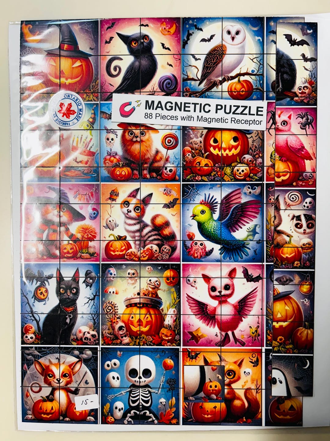 Magnetic Puzzles for Fridge Door, Whiteboard, Tabletop - Shipping ...