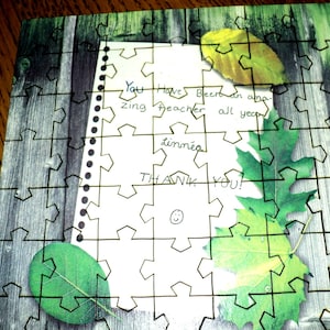 Message in a Box Personalized Puzzle - Secret Message Hidden Among the ...