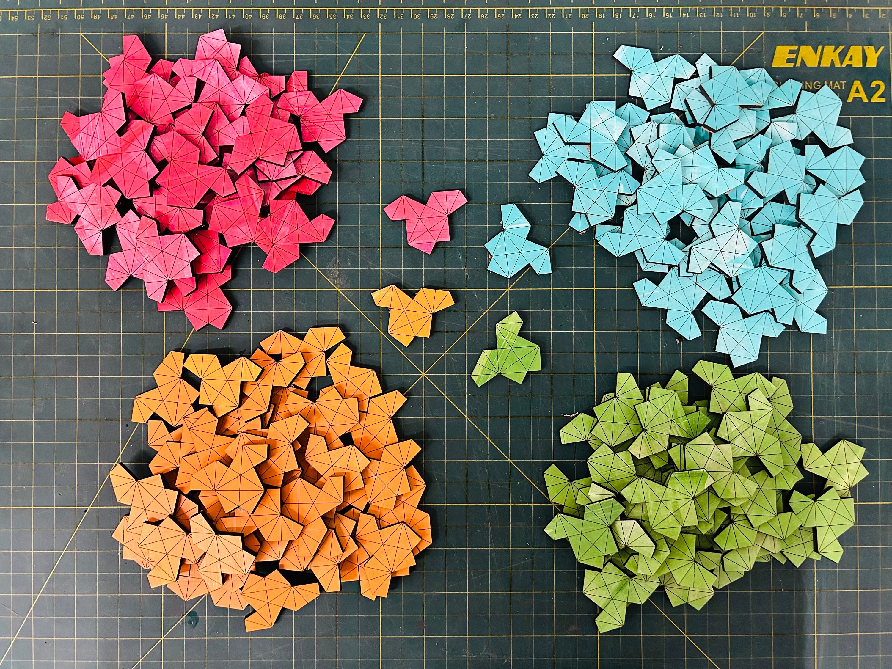 Lasercut Wooden Einstein Hat Polykite Tiles: STEM Math Puzzle - Etsy