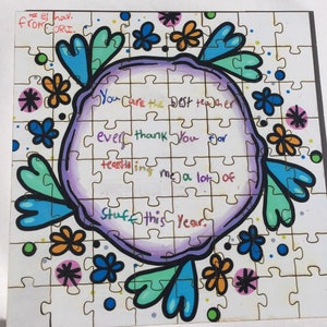 Message in a Box Personalized Puzzle - Secret Message Hidden Among the ...