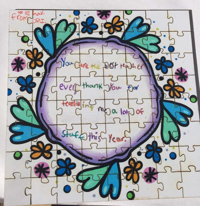 Message in a Box Personalized Puzzle Secret Message Hidden | Etsy