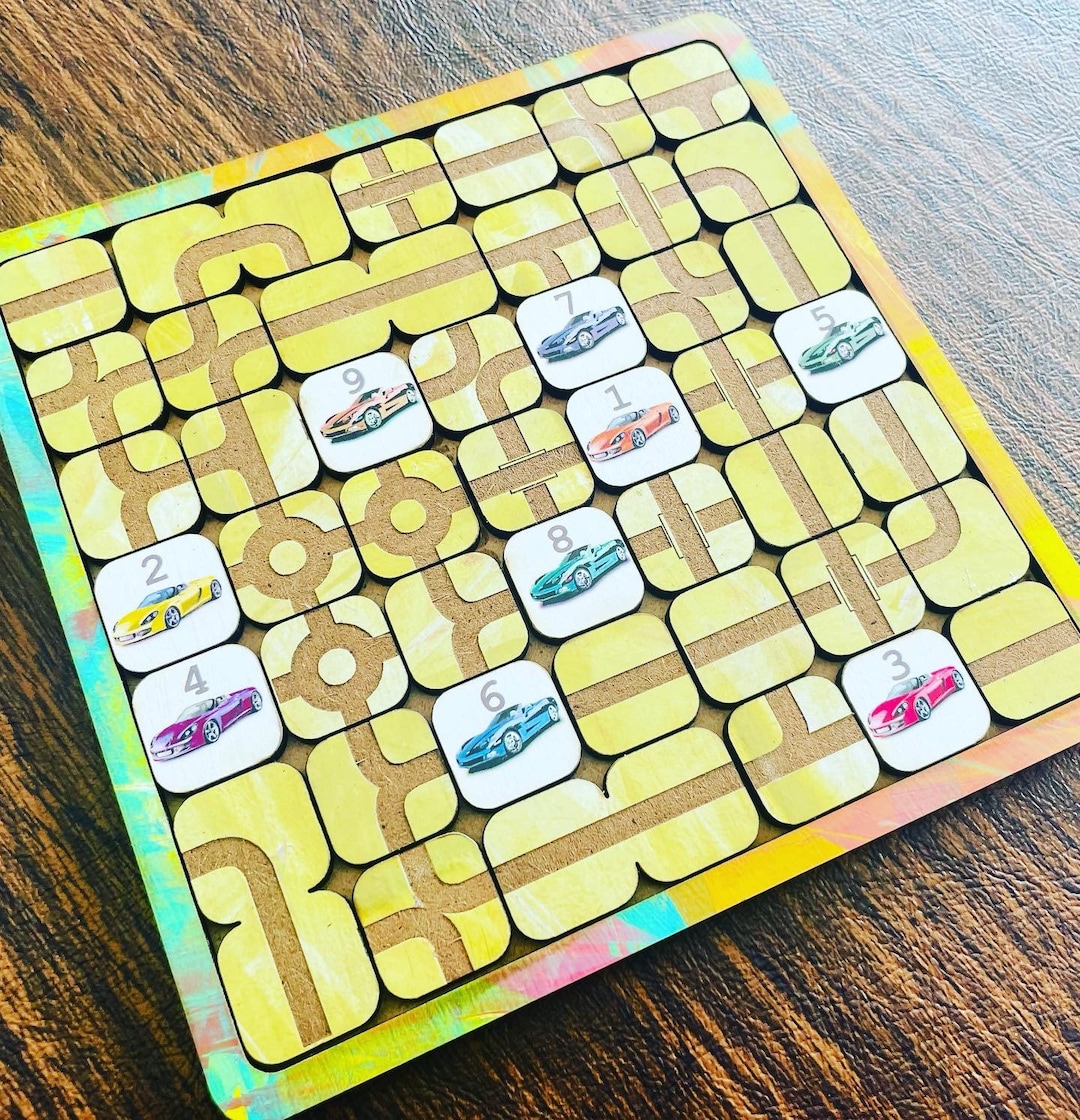 Route Riot Brainteaser Kids Game - Etsy