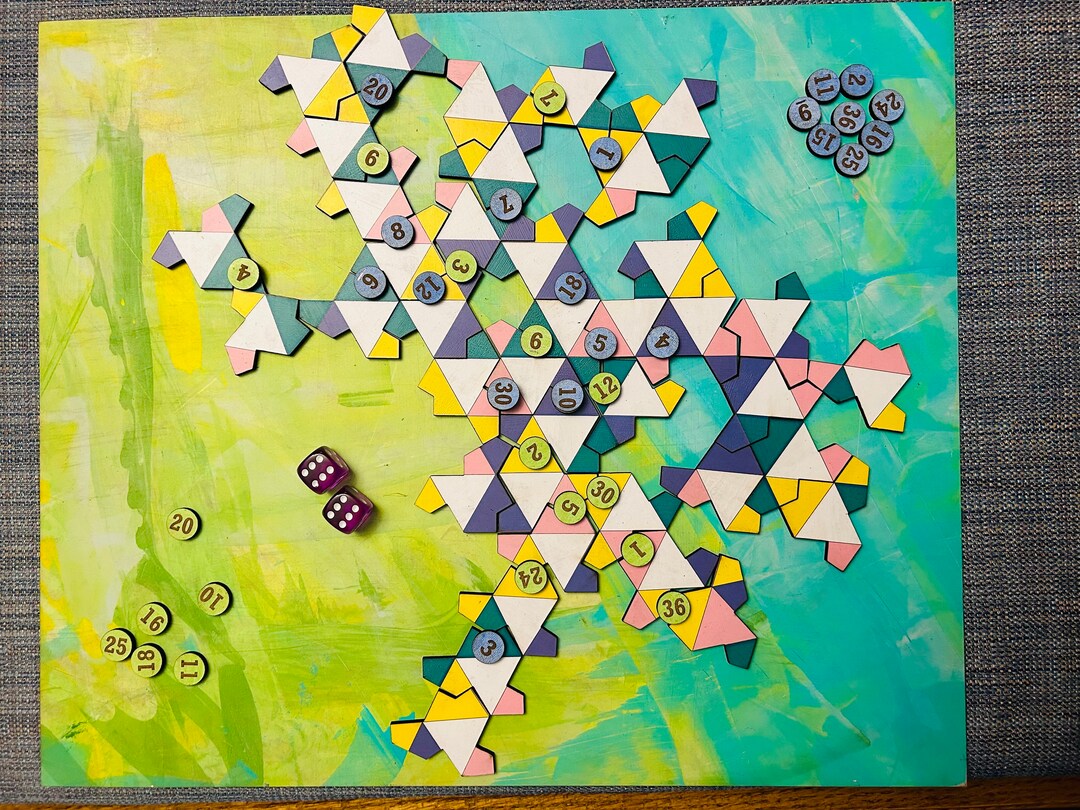 Polyplots Math Game and Brainteaser Using Aperiodic Einstein Hats ...