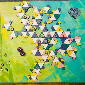 Polyplots Math Game and Brainteaser Using Aperiodic Einstein Hats ...