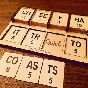 Grab A Quick Word Word Game Spelling Game Family | Etsy Canada
