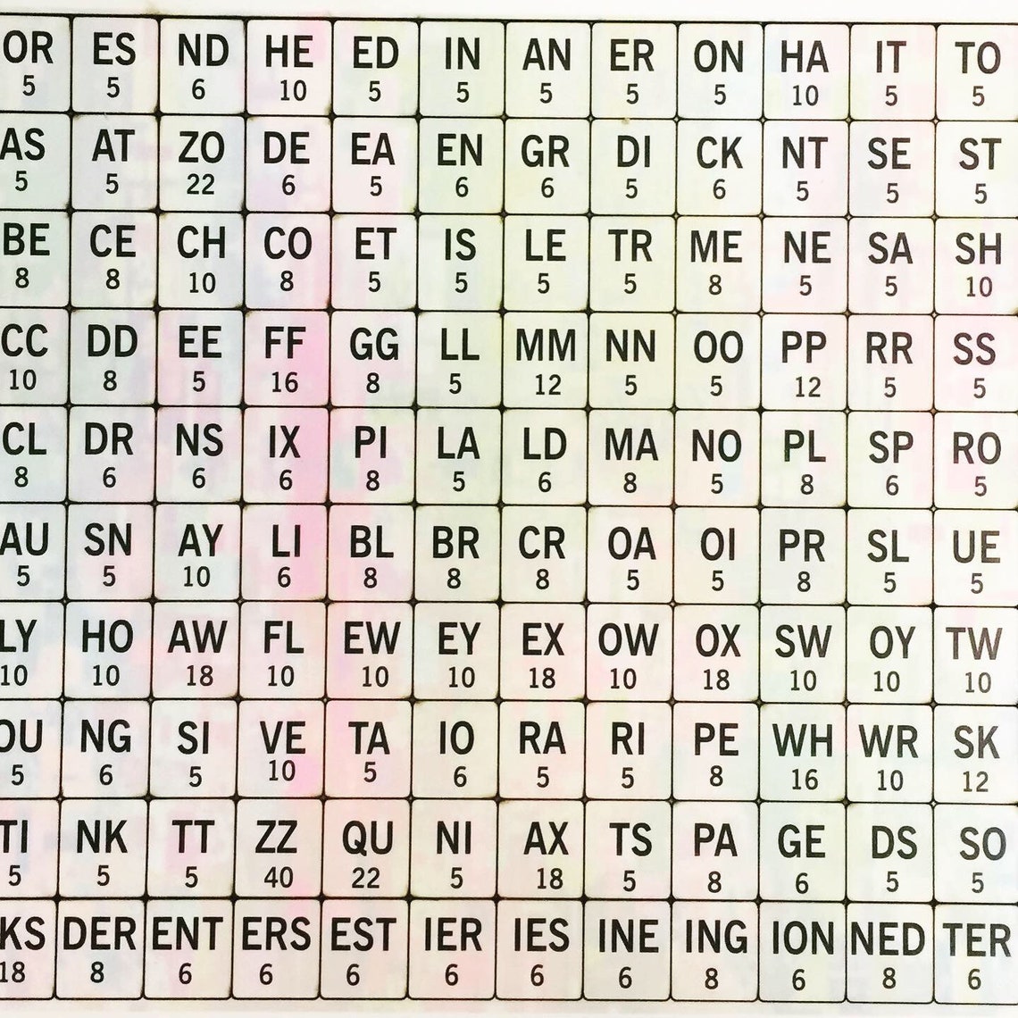 Scrabble® Boosters Scrabblers Digrams Scrabble® Add-on | Etsy