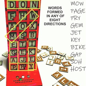 Word Magnates - A Towering Magnetic Word Game - Etsy Canada