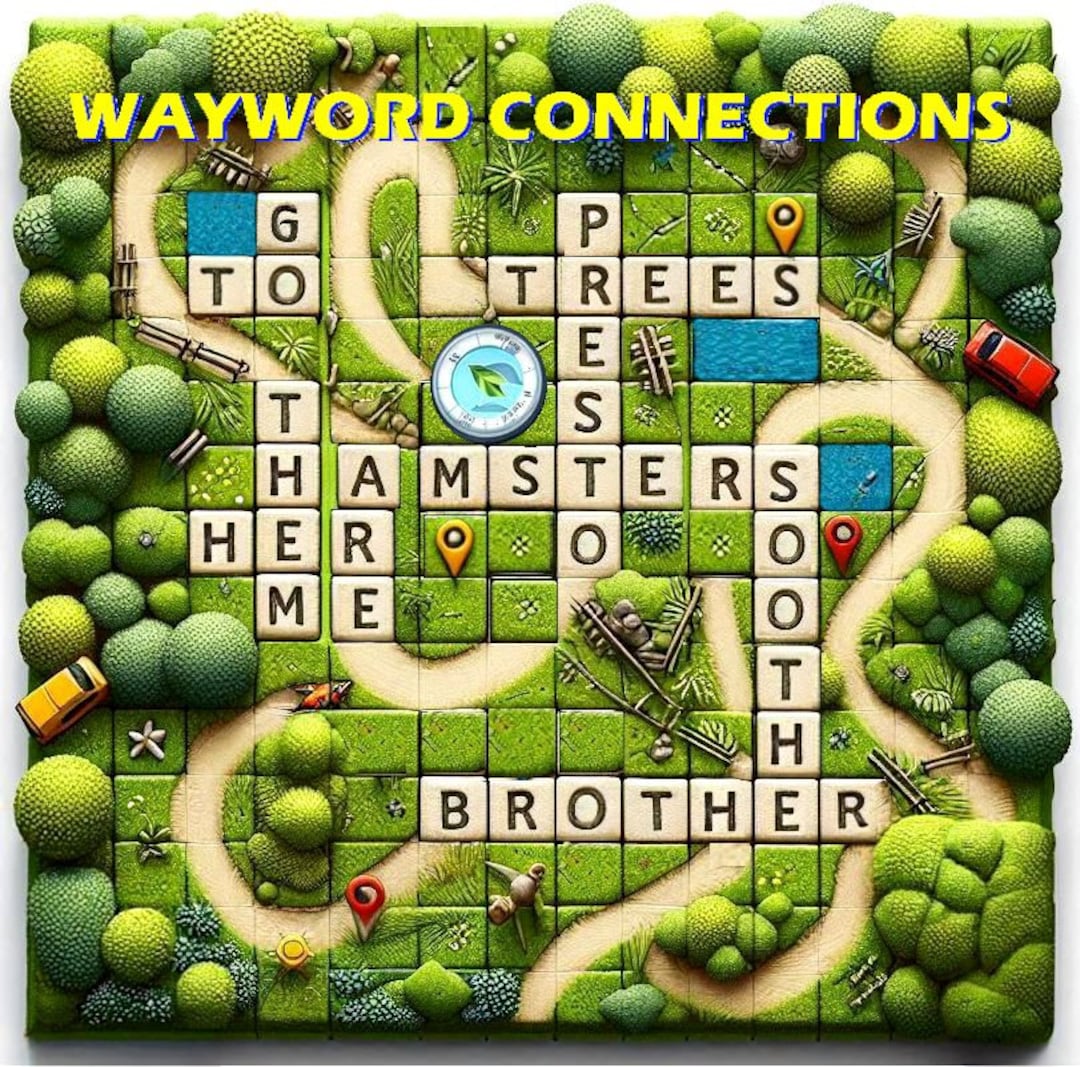 Wayword Connections, a Cooperative, Scrabble-like Word Game on a Map ...