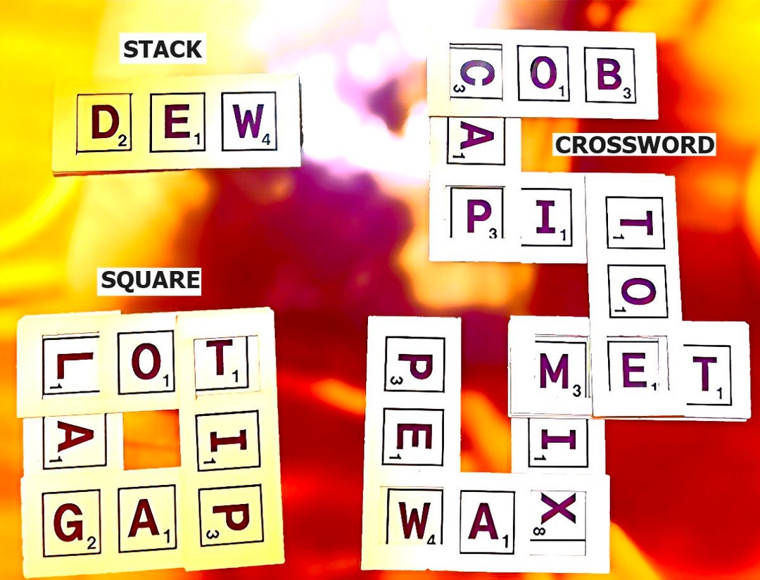 HOLE UP! A Word Building Game Played With "holey" Cards. Scrabble-like ...