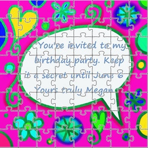 Message in a Box Personalized Puzzle - Secret Message Hidden Among the ...