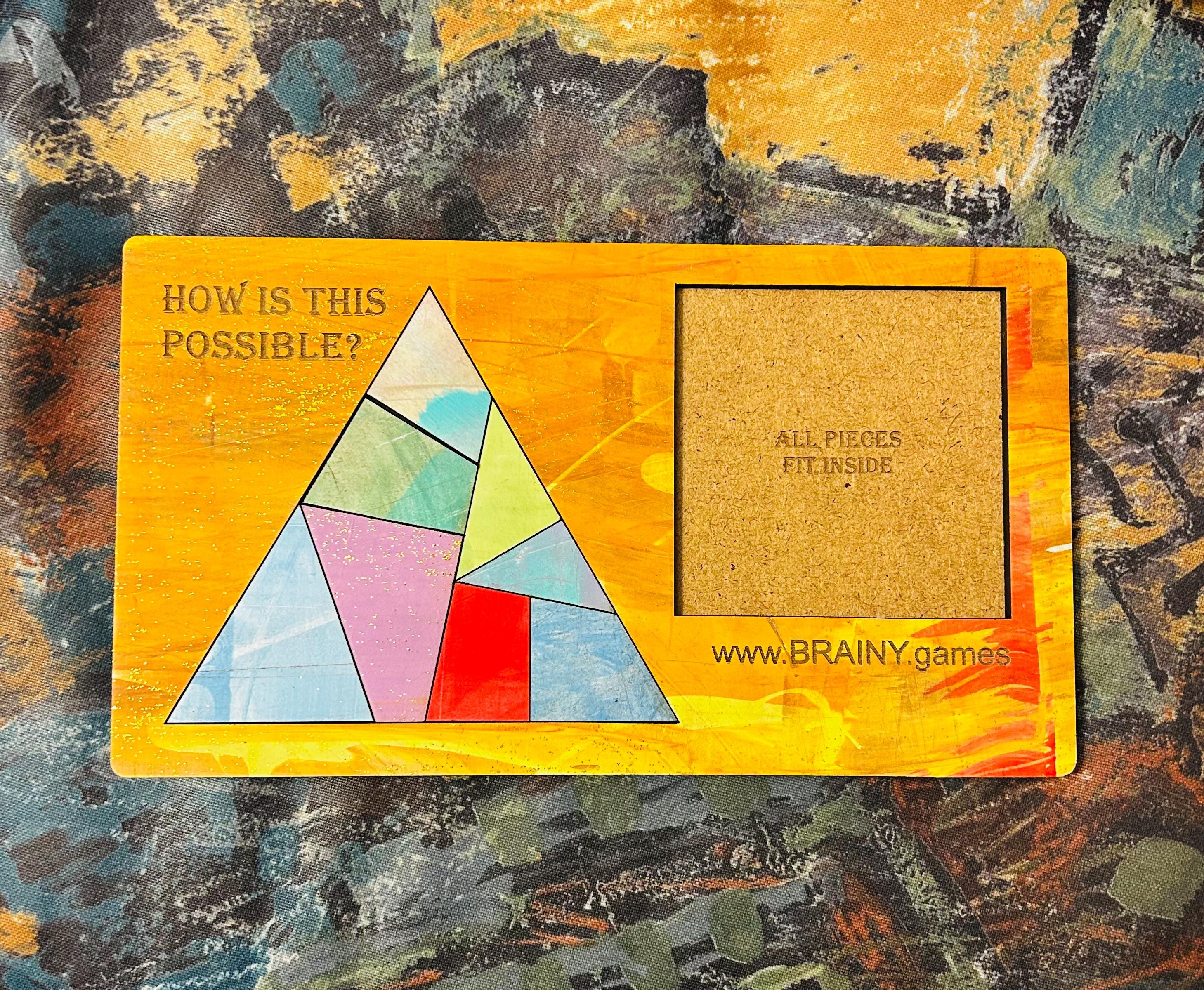 Triangle Vs Square Brainteaser Based on Mathematician Dudeney ...