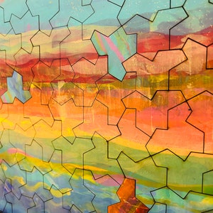 Aperiodic Lasercut Wooden Einstein Hat Polykite Monotiles in Your ...