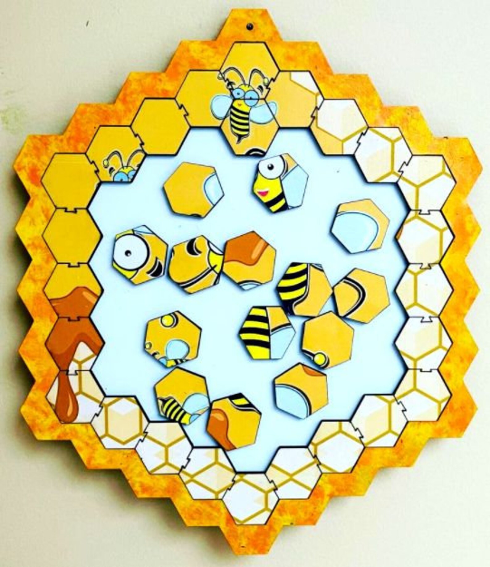 Bee Hive Puzzle | Etsy
