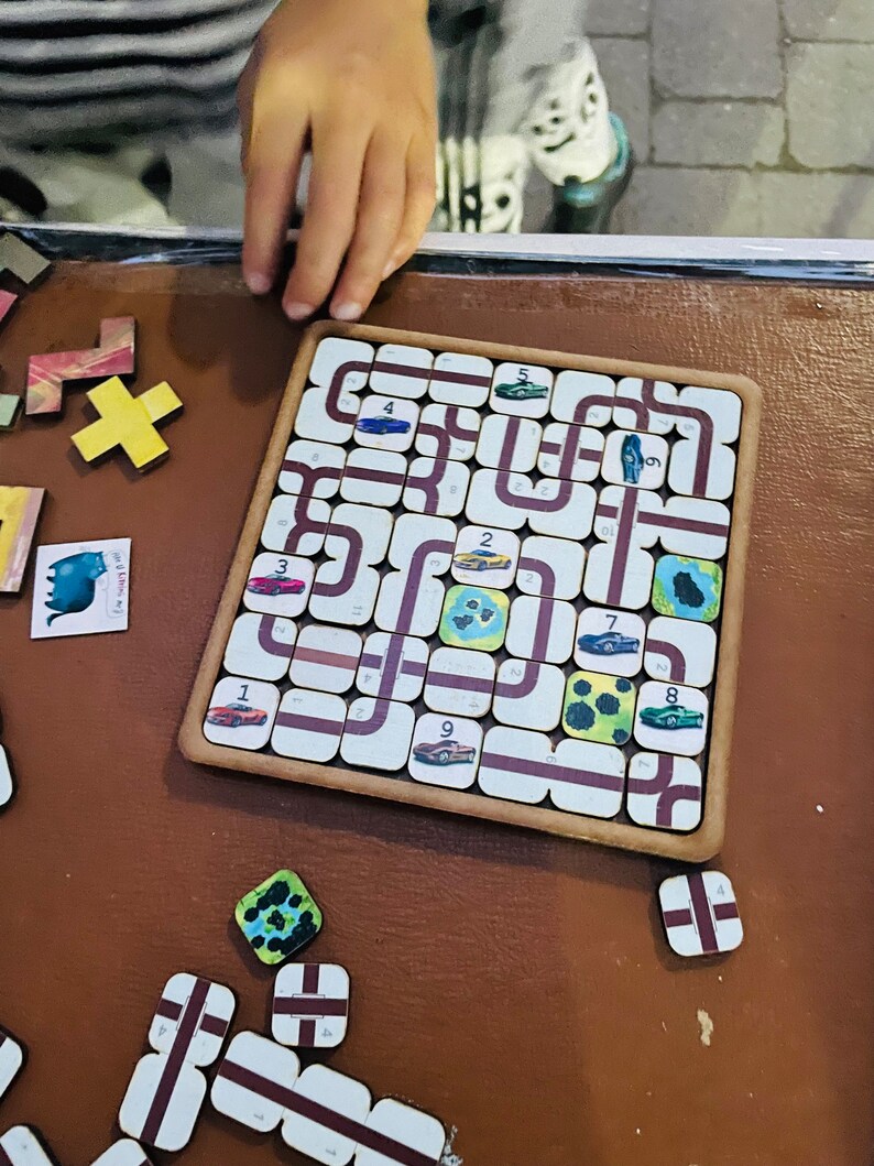 Route Riot Brainteaser Kids Game - Etsy