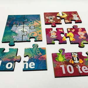 Kids Numbers 1-10 Animal Puzzle | Learning Numbers - Etsy Canada