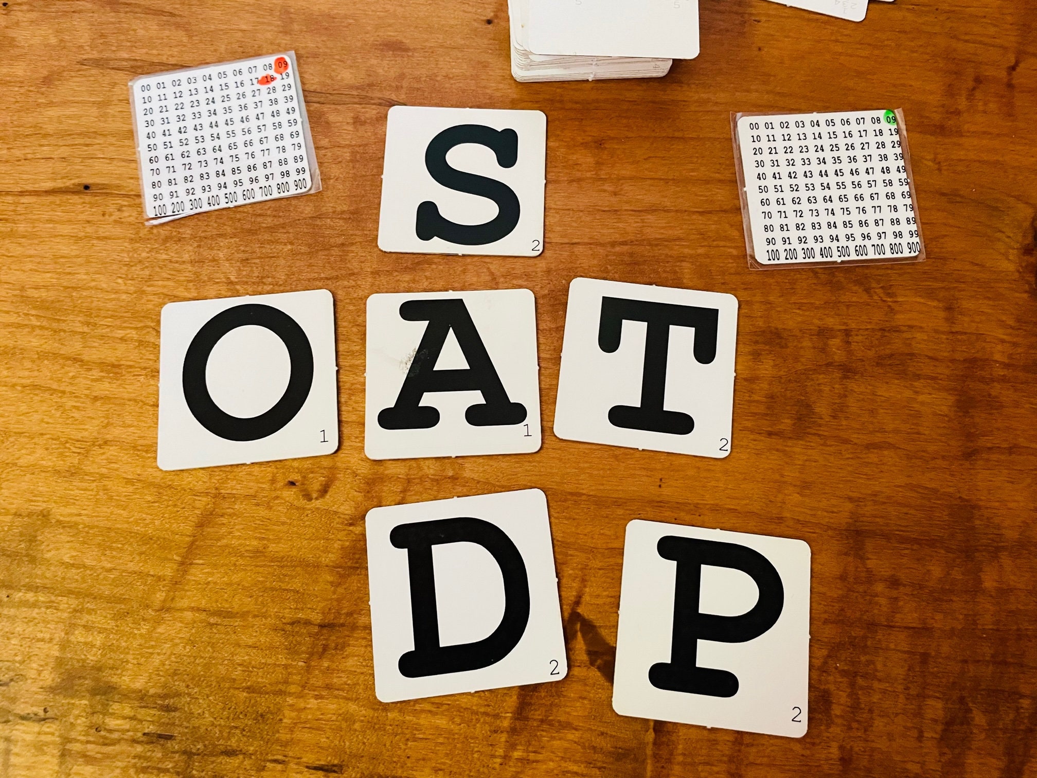 Connect Five Card Game Word Game - Etsy