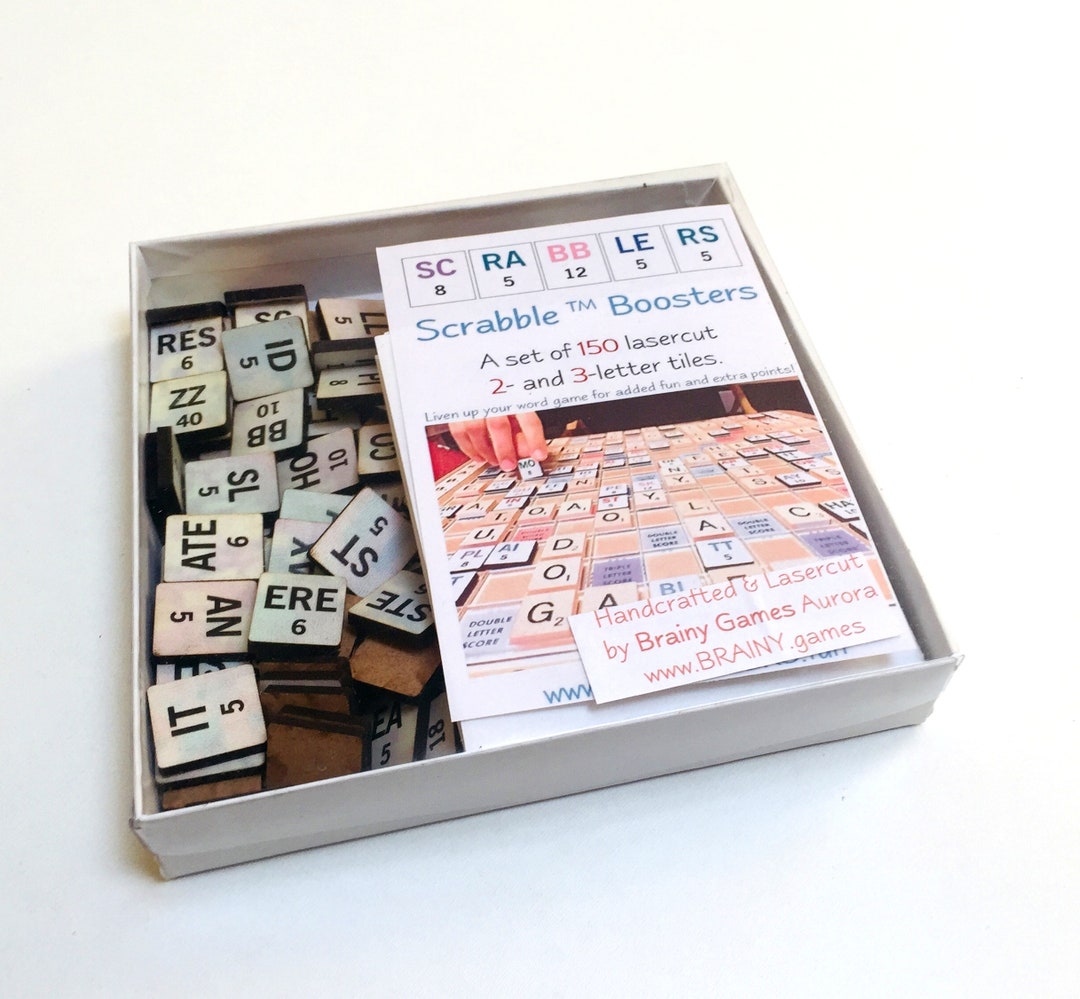 Scrabble® Boosters Scrabblers Digrams Scrabble® Add-on Accessory Word ...