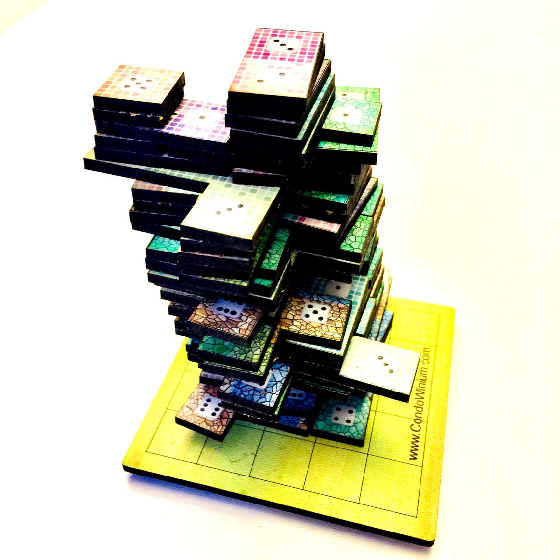 Condowinium Tetris-like Stacking Game With Polyominoes - Etsy Canada