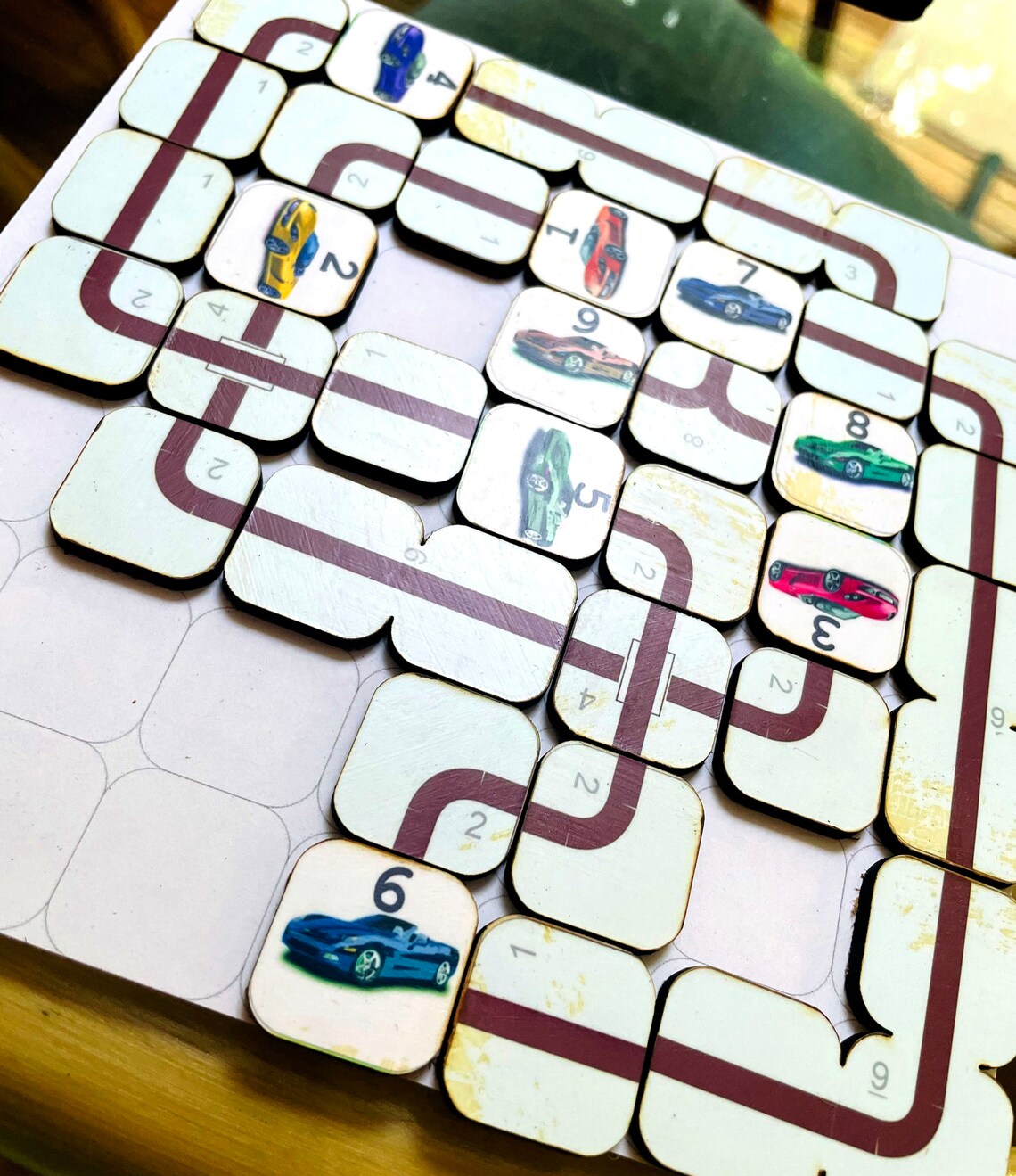 Route Riot Brainteaser Kids Game - Etsy