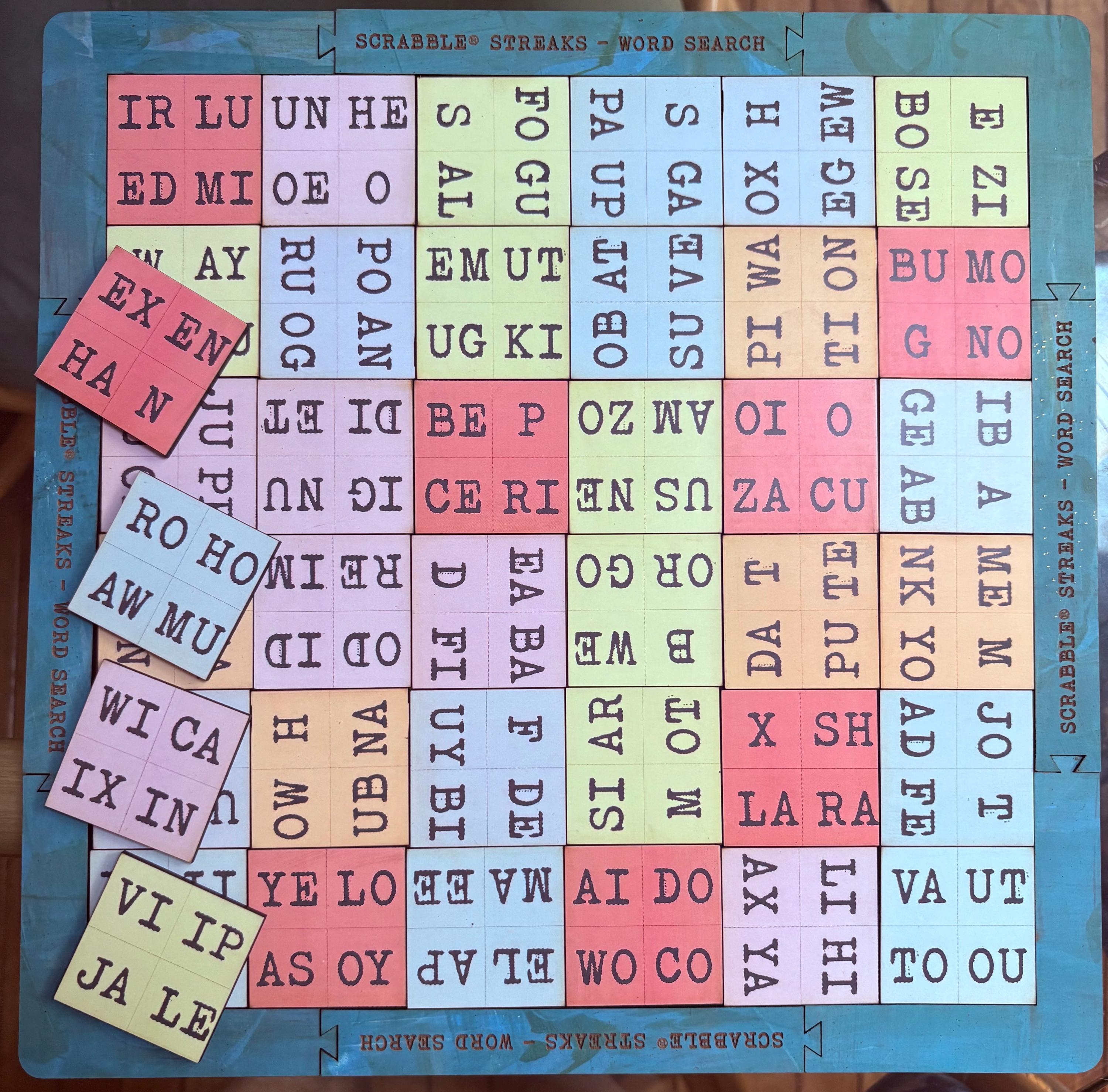 Scrabble® Streaks - Word Search Extension for Use With Your Own ...
