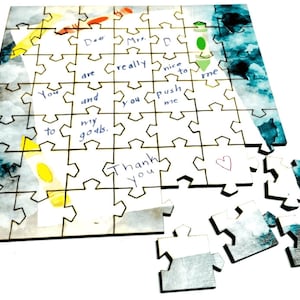 Message in a Box Personalized Puzzle - Secret Message Hidden Among the ...