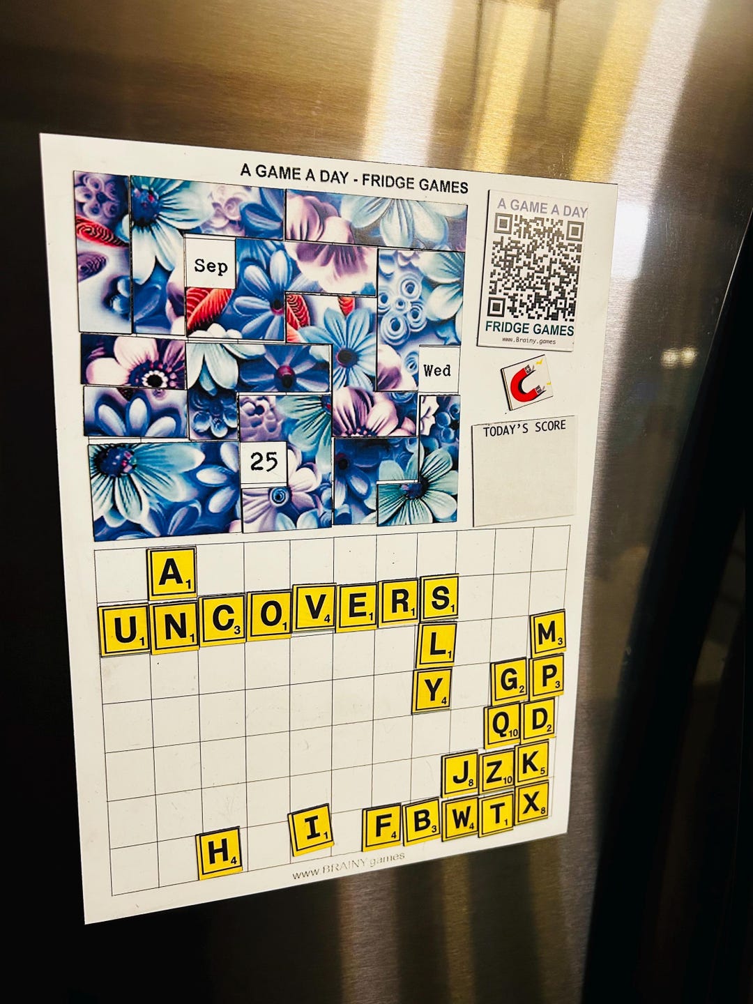 Magnetic Door Fridge Puzzles and Games even for Non-stick Doors - Etsy