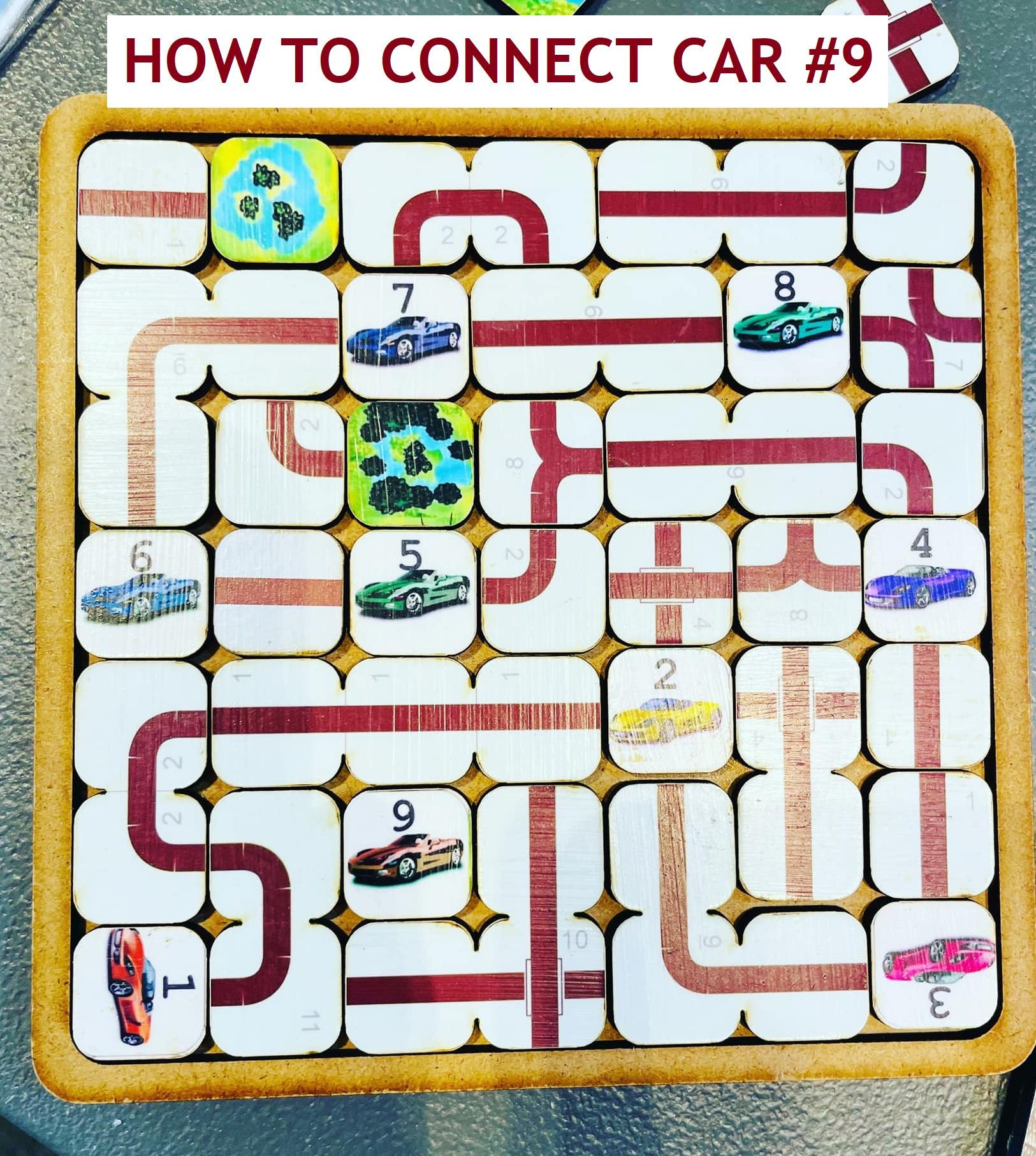 Route Riot Brainteaser Kids Game - Etsy