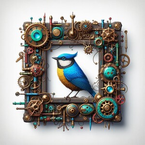 Cute and Whimsical Bird Puzzle Frames - Etsy
